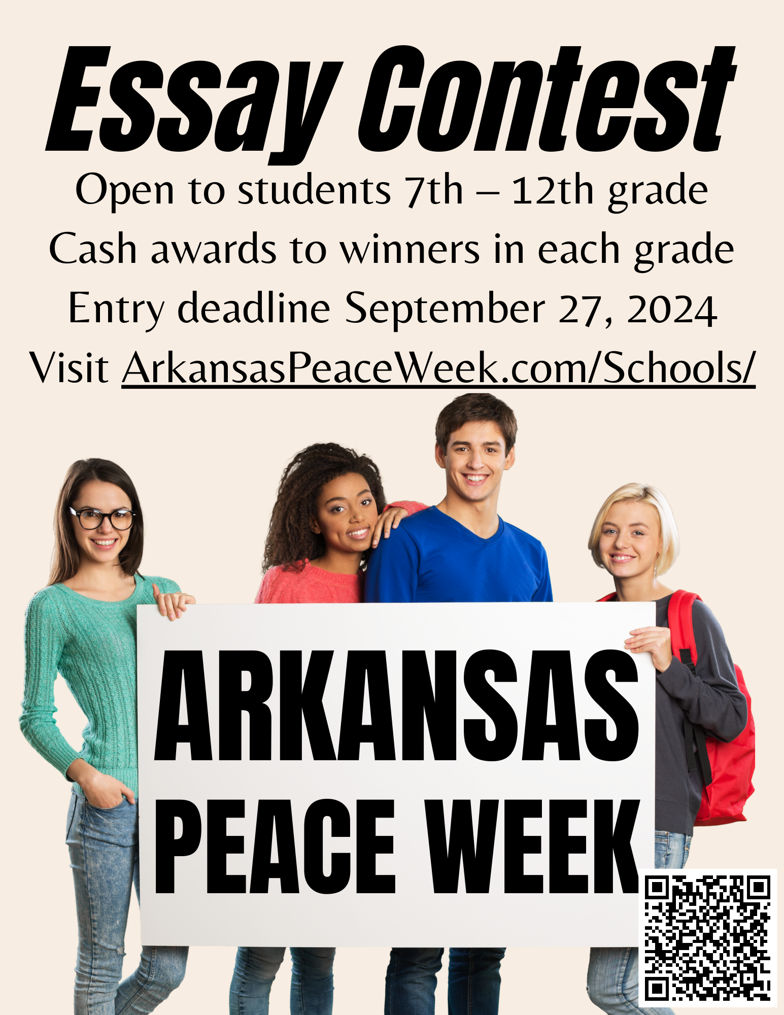 Peace Week Youth Essay Contest | Arkansas Peace Week